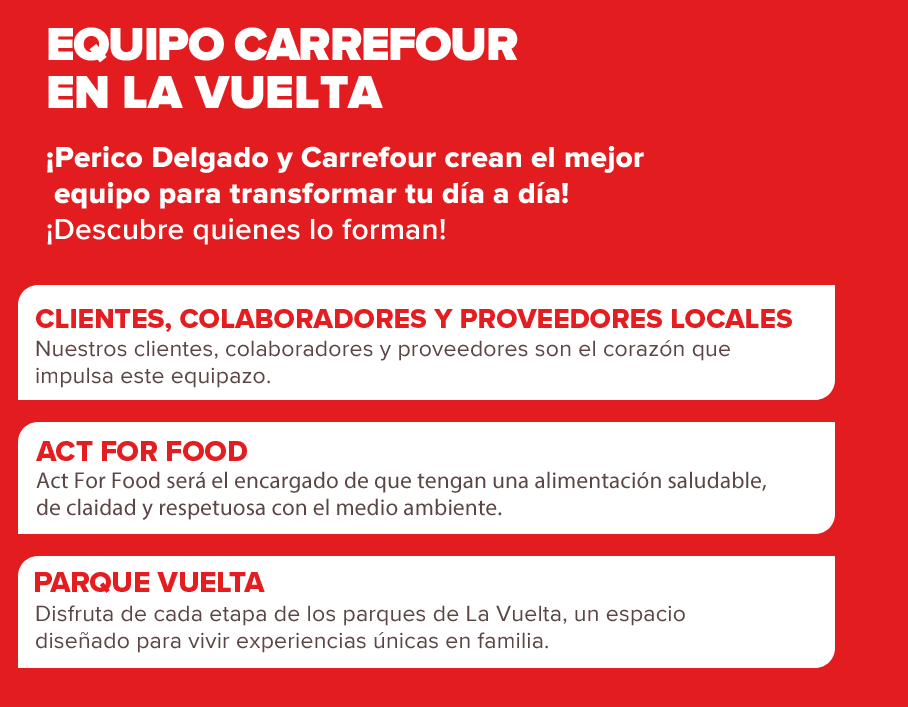 Carrefour con La Vuelta - Carrefour España