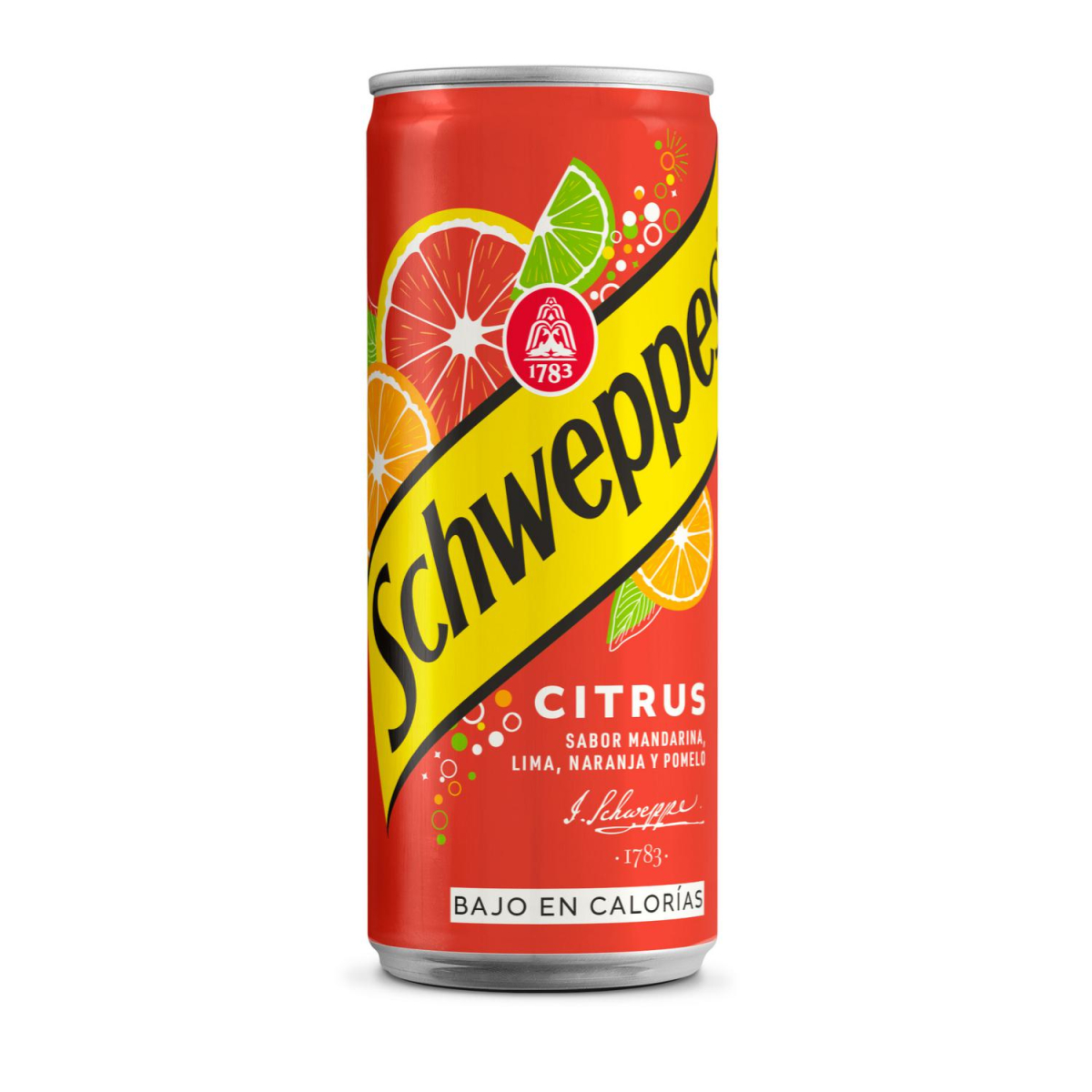 Schweppes citrus lata 33 cl.