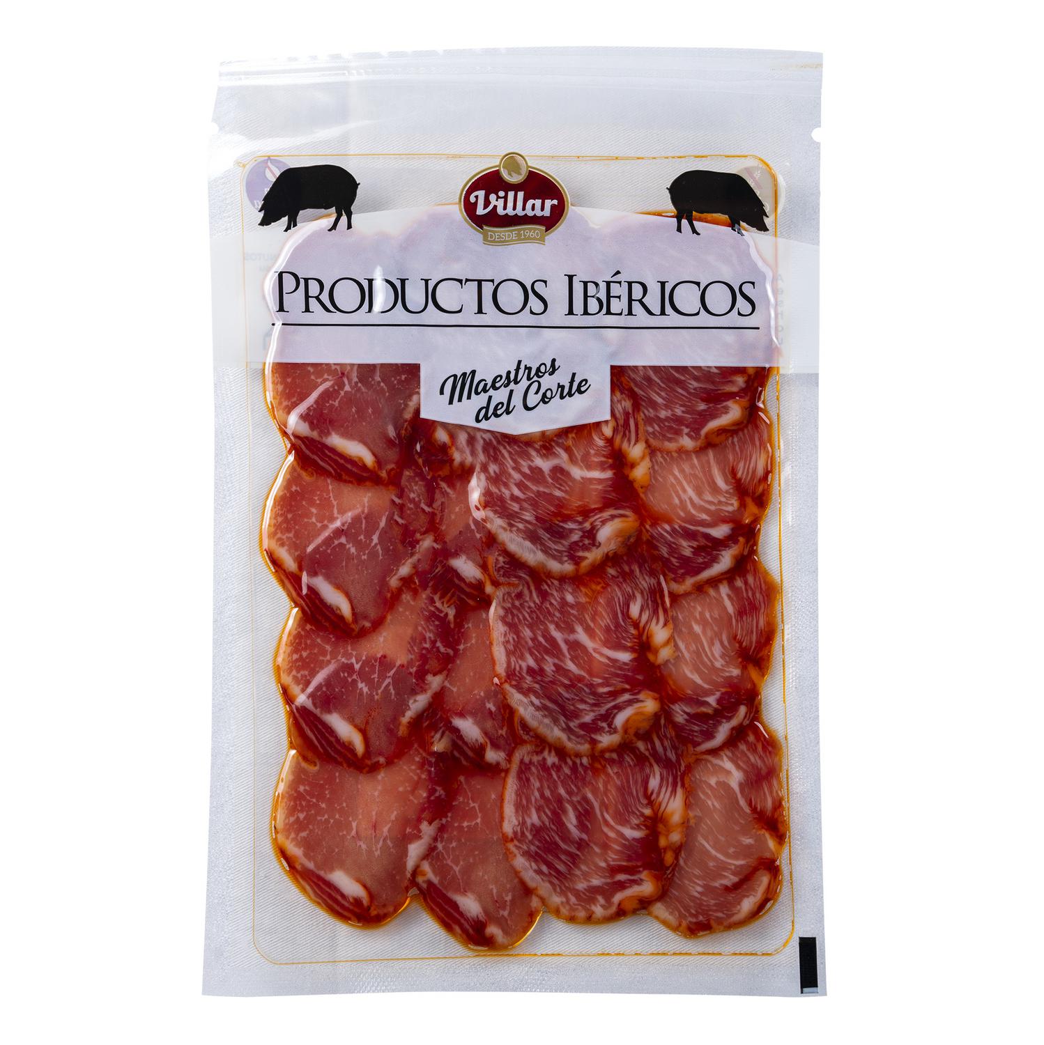 Lomo de Cebo Ibérico 50% Raza Ibérica en lonchas Maestros del Corte ...