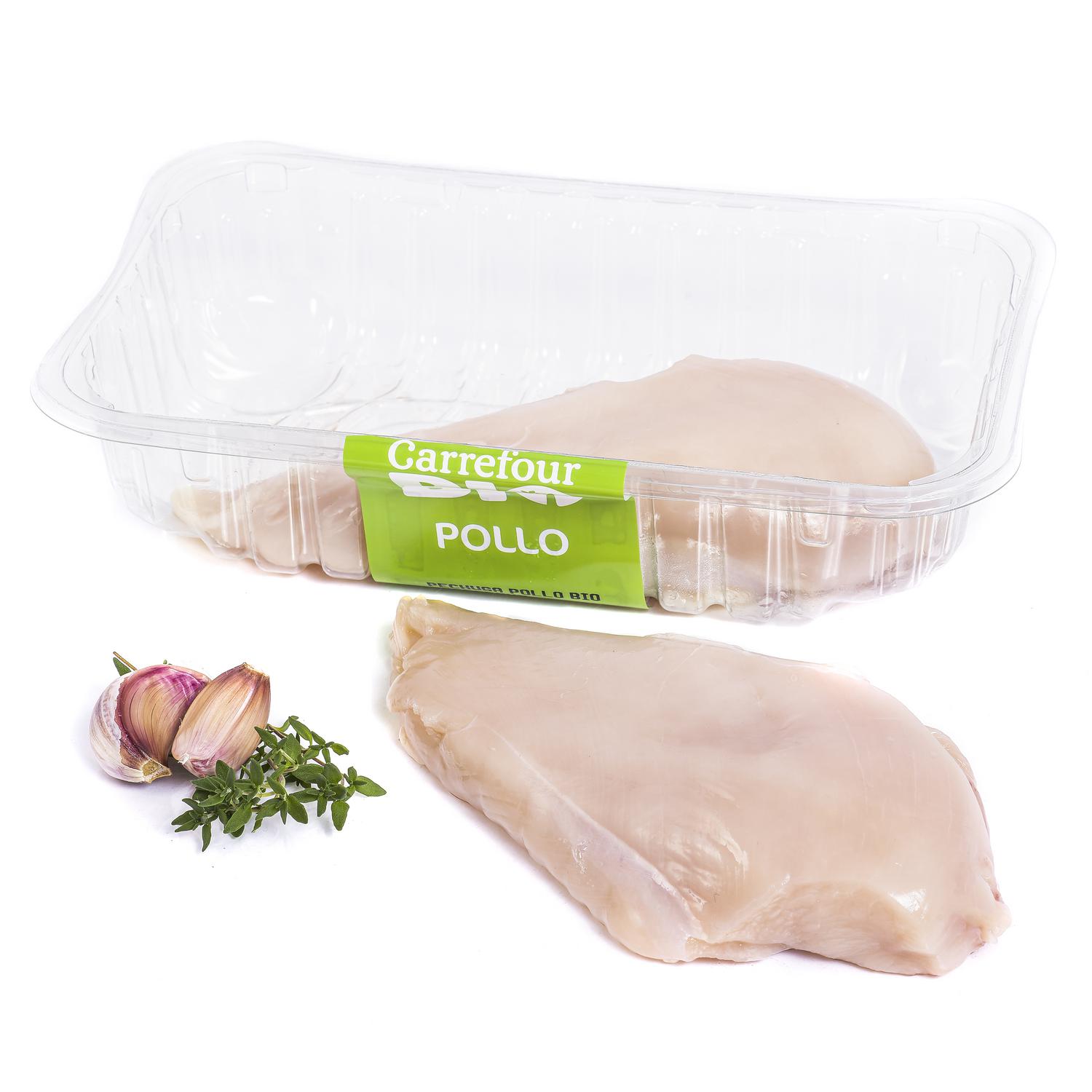 Pechuga de Pollo Ecológica Carrefour Bio 500 g aprox en Ahorramercado.com