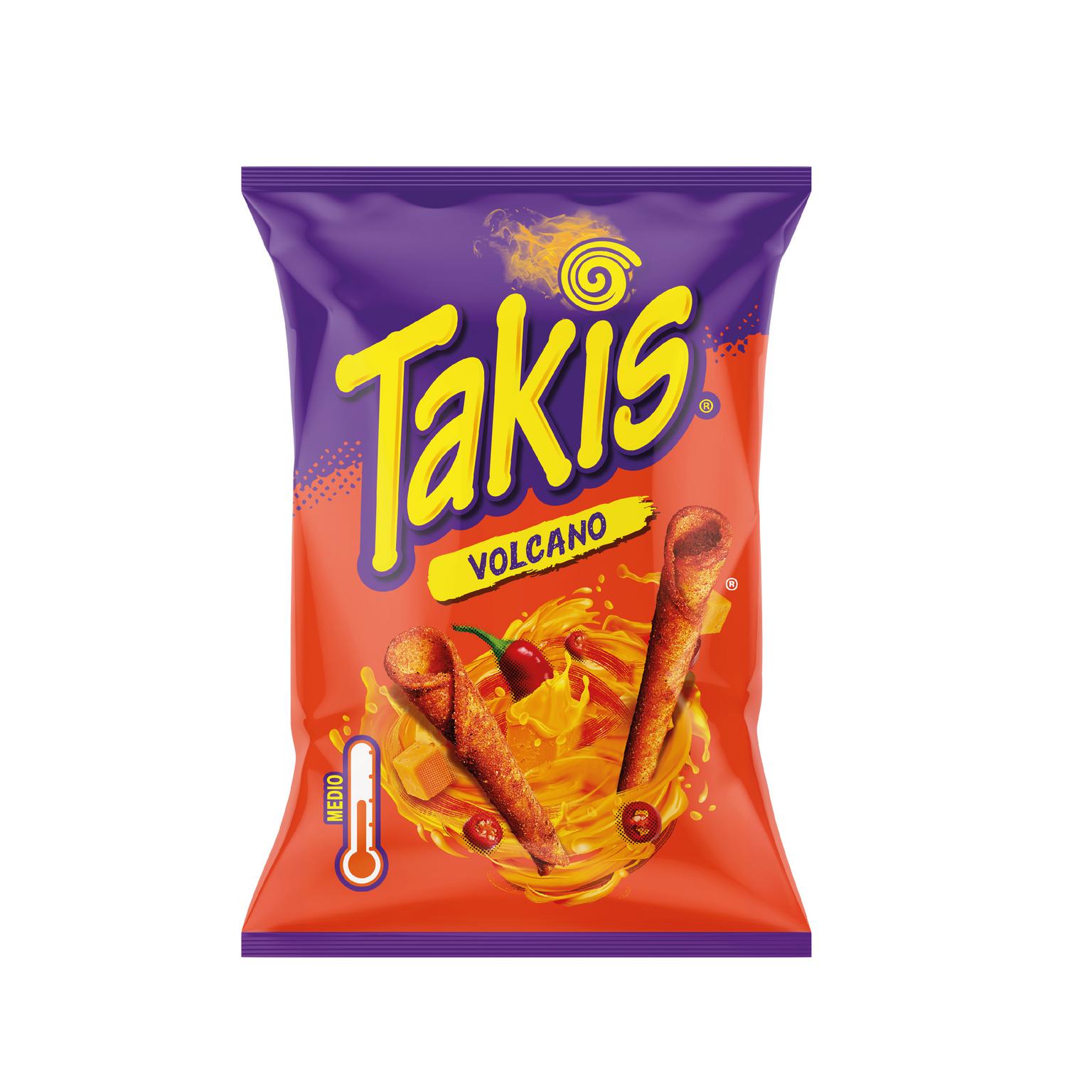 Rollitos de maíz sabor queso picante Takis Eagle 140 g. en ...