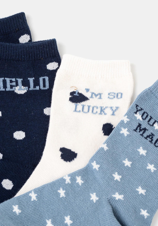 Pack 3 calcetines de Niña TEX | Ofertas Carrefour Online