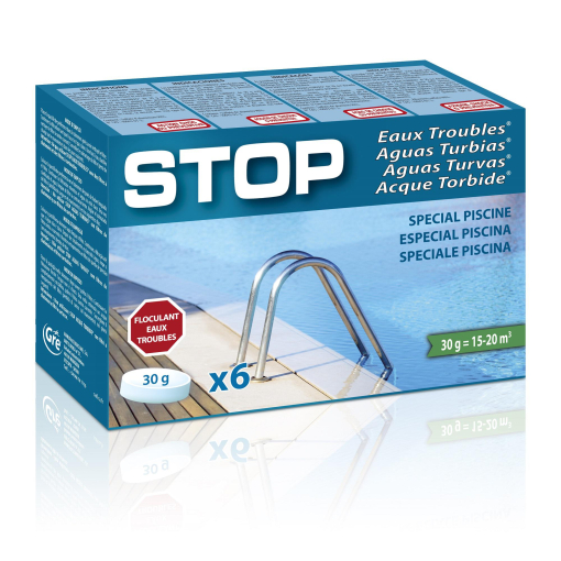 Stop Aguas Turbias para Piscinas Gre 6 pastillas de 30 g | Ofertas ...