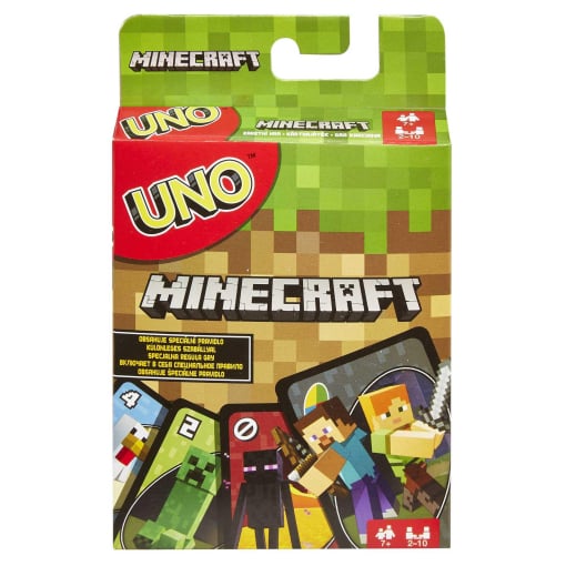 Uno Minecraft Juego de Cartas +7 años | Ofertas Carrefour Online