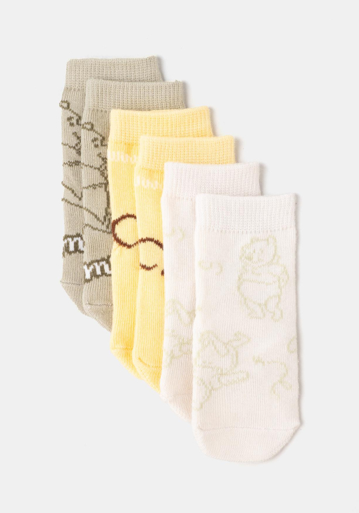 Pack 3 calcetines de Bebé Unisex de DISNEY | Ofertas Carrefour Online