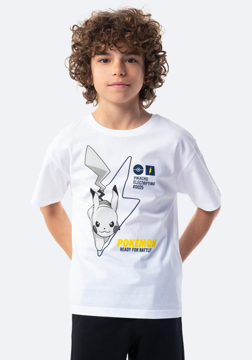 Camiseta manga corta y cuello redondo de Niño POKEMON | Ofertas ...
