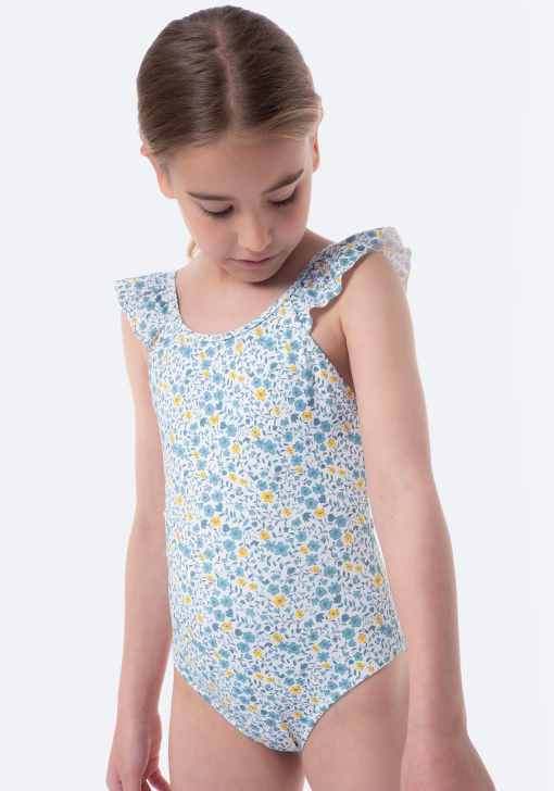 Bañador estampado floral de Niña TEX | Ofertas Carrefour Online