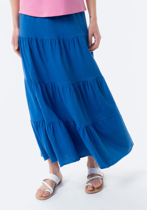 Falda larga con panales de Mujer TEX | Ofertas Carrefour Online
