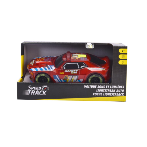 Vehículo de seguridad con luces y sonidos 20 cm Speed Track - Carrefour ...