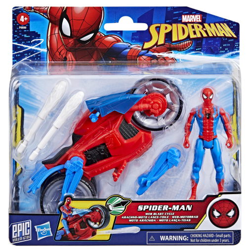 Marvel Spider-Man Moto Arácnida, Vehículos y accesorios +4 años ...