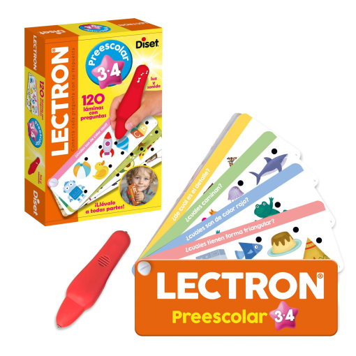 Lectron Fan on the go, Juego educativo autocorrectivo Preescolar +3 ...