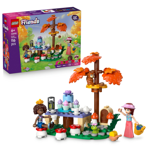 LEGO Friends Fiesta de Té en el Bosque, Juguete de construcción +6 años ...