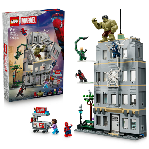 LEGO Disney Marvel Spider-Man vs. Hulk: Choque Épico, Juguete de ...