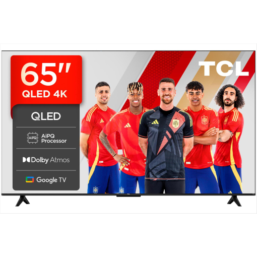 Smart TV Qled 65" (164 cm) TCL 65T69C, con IA, 4K UHD, 60 Hz, Dolby ...