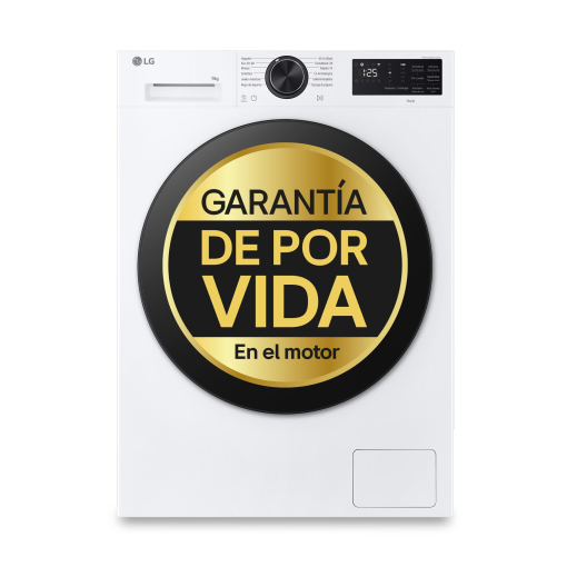 Lavadora LG F4X5011TLB, 11 kg, Carga frontal, 1400 rpm, Wifi ...