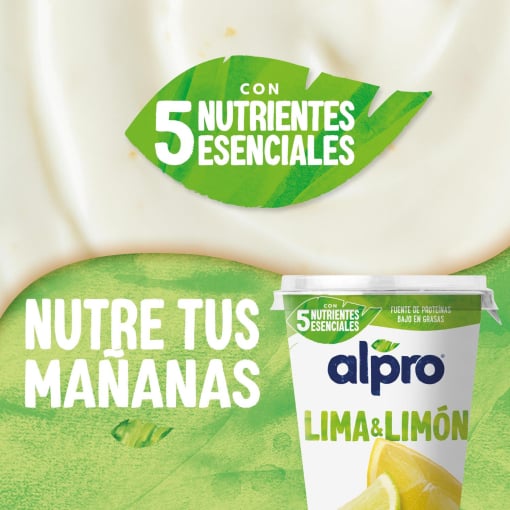 Preparado de soja y lima-limón Alpro sin gluten y sin lactosa 400 g ...