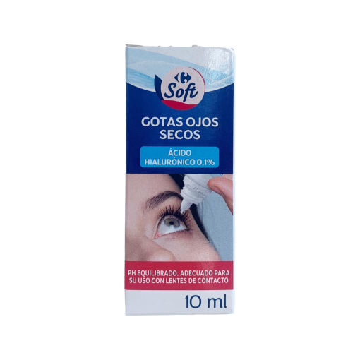 Gotas para los ojos secos Carrefour Soft 10 ml. | Supermercado Online ...