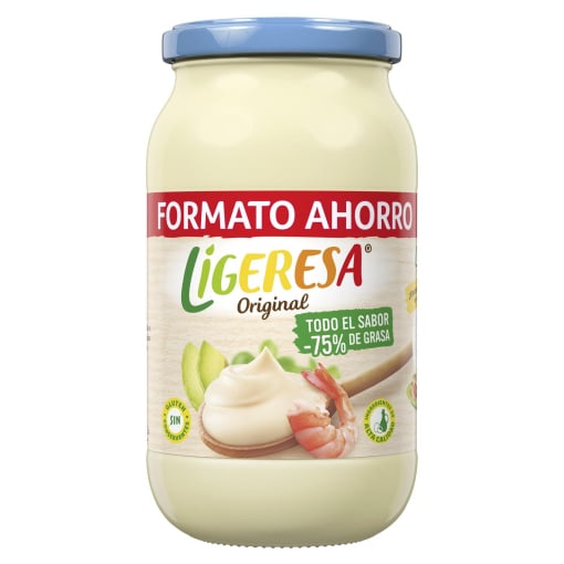 Mayonesa sabor original Ligeresa tarro 425 g. | Supermercado Online ...
