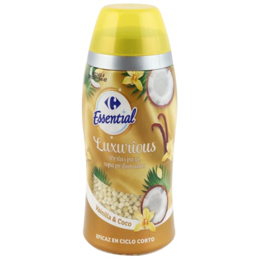 Perfume para la ropa en perlas vainilla y coco Essential Carrefour 275 ...
