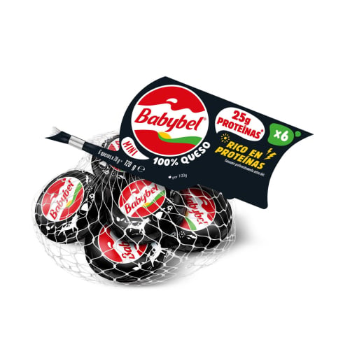 Queso edam en porciones Mini Babybel sin gluten sin lactosa 120 g ...