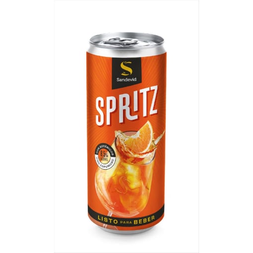 Tinto de verano con botánicos Sandevid Spritz lata 25 cl ...