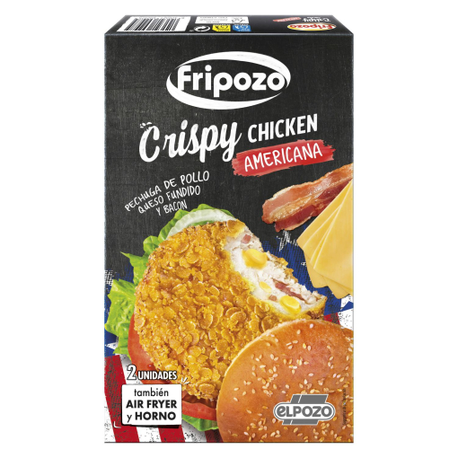 Pechuga de pollo Cryspy Chicken Americana Fripozo 230 g. | Supermercado ...