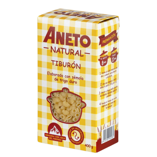 Pasta tiburón Aneto 400 g. | Supermercado Online Carrefour