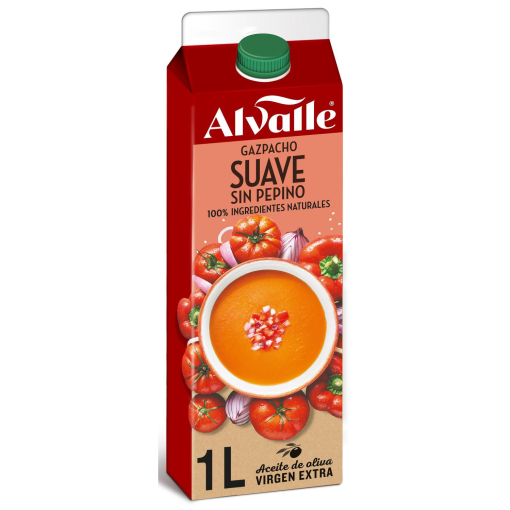 Gazpacho Suave Sin Pepino Alvalle 1 L Supermercado Online Carrefour Gazpacho Suave Sin Pepino Alvalle 1 L Supermercado Online Carrefour
