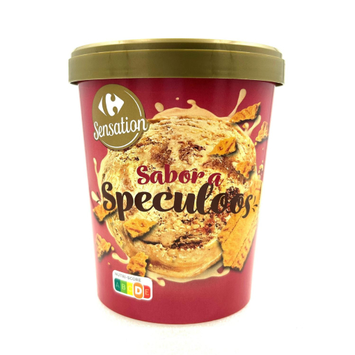 Helado sabor a Speculoos Carrefour Sensation 300 g. | Supermercado ...