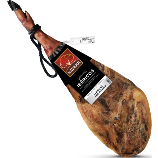 Jamón de Cebo Ibérico 50% Raza Ibérica Navidul pieza de 7,5 kg aprox ...