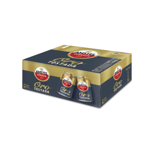 Cerveza tostada Amstel Oro pack 12 latas 33 cl. | Supermercado Online ...