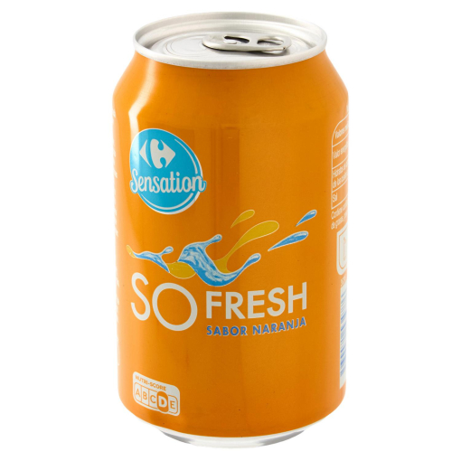 SoFresh Sensation bebida isotonica sabor naranja lata 33 cl ...