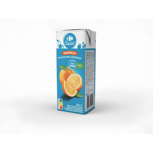 Néctar de naranja Carrefour Classic sin azúcares añadidos pack de 6 ...