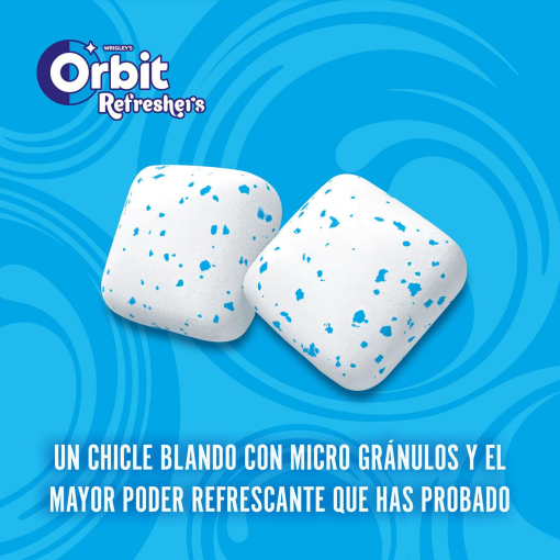 Chicles de menta sin azúcar Refreshers Orbit 67 g. | Supermercado ...
