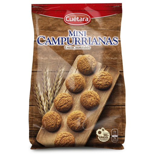 Galletas mini campurrianas Cuétara 260 g. | Supermercado Online Carrefour